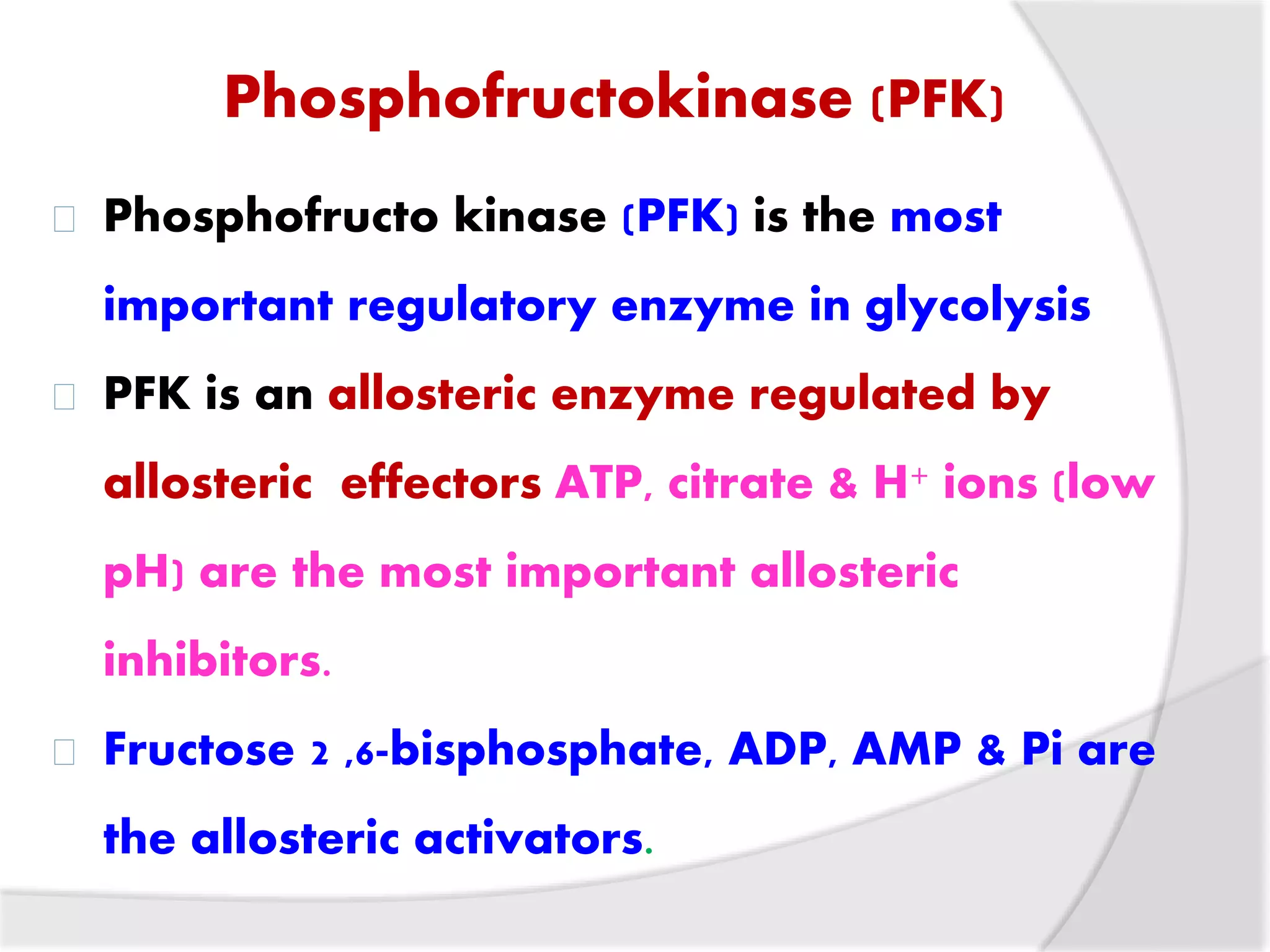 GLYCOLYSIS & ITS REGULATION | PPTX