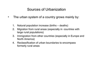 Urbanization: How city grow ? | PPT
