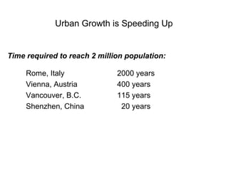 Urbanization: How city grow ? | PPT