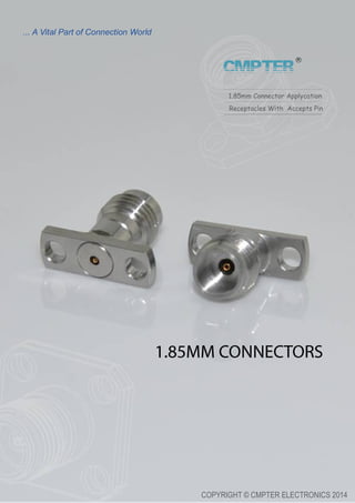 1.85mm connector Catalog | PDF