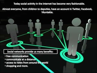 Presentation on Social Networks | PPTX