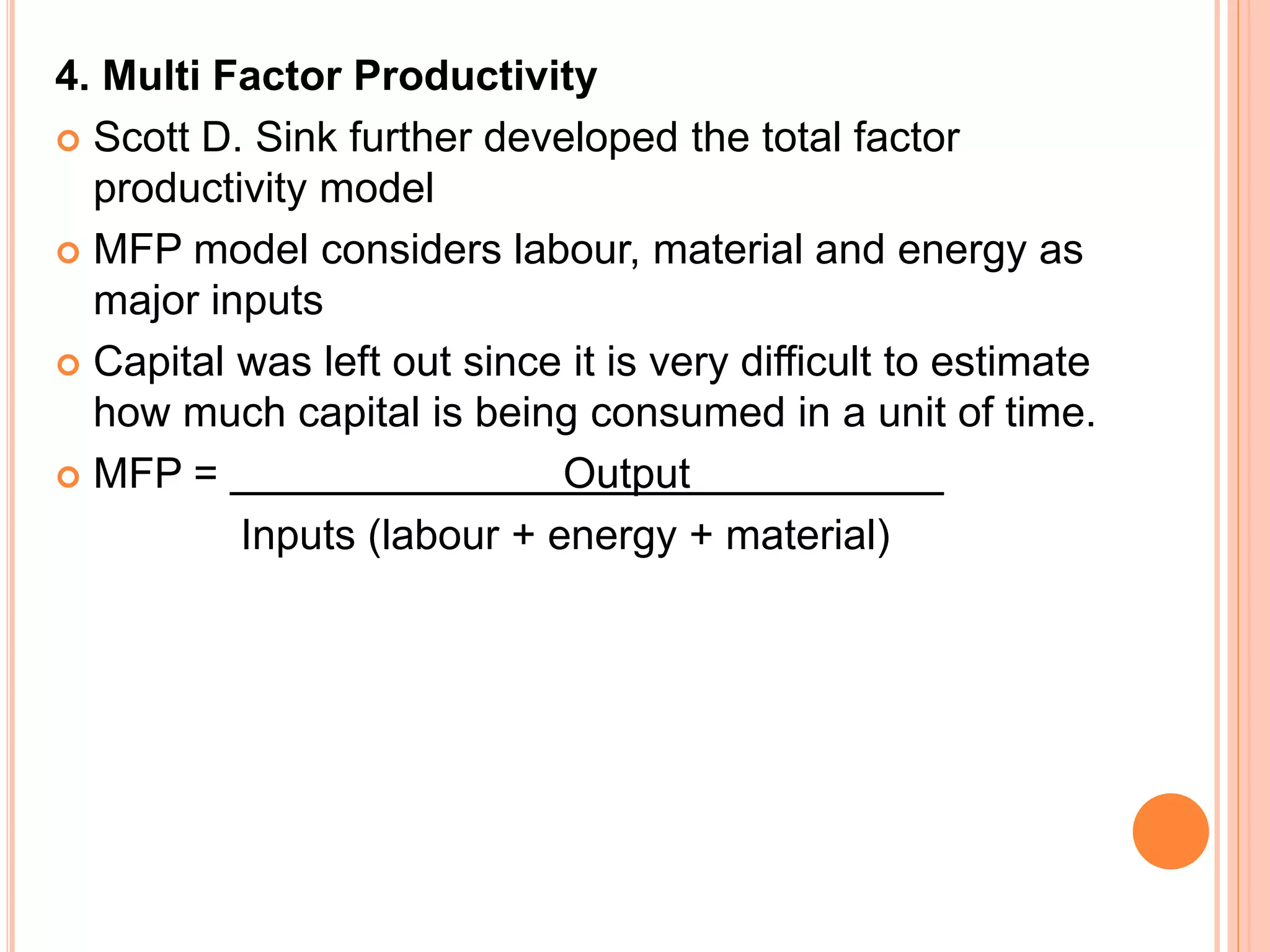 1. productivity concept and calculation. | PPTX