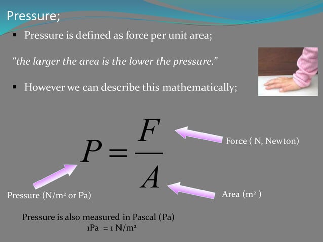 1.7 form 3 pressure | PPTX | Physics | Science