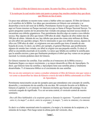 1.como estudiar el libro de genesis | DOC