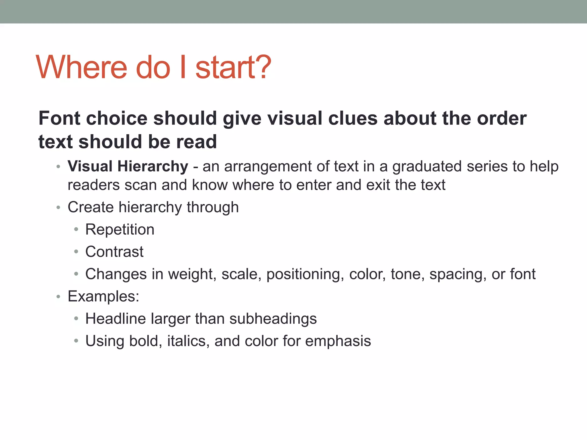 1.01 Typography Usability and Readability | PPT