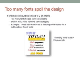 1.01 Typography Usability and Readability | PPT