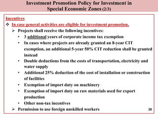 Seven-Year Investment Promotion Strategy (2015-2021) | PDF