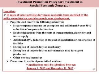Seven-Year Investment Promotion Strategy (2015-2021) | PDF