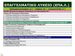 μετά το γυμνάσιο | PPT