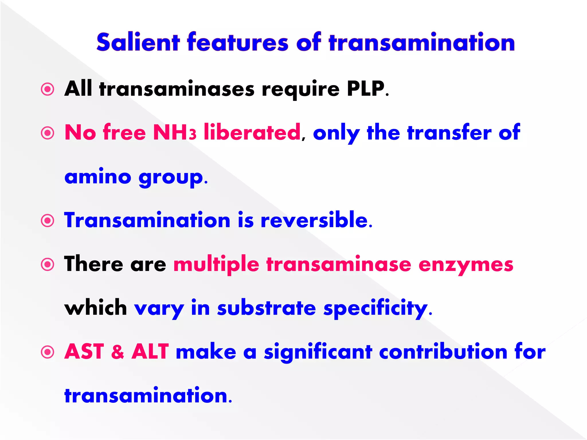 TRANSAMINATION & DEAMINATION | PPTX