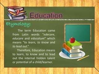 1.12 education and politics tiu | PPT