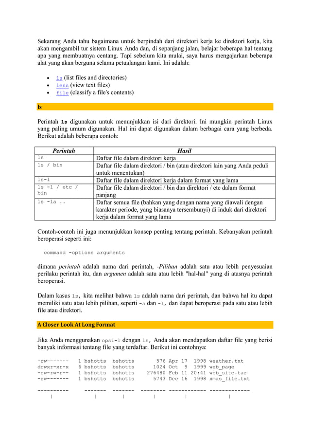 1.exploring linux command | PDF 1.exploring linux command | PDF