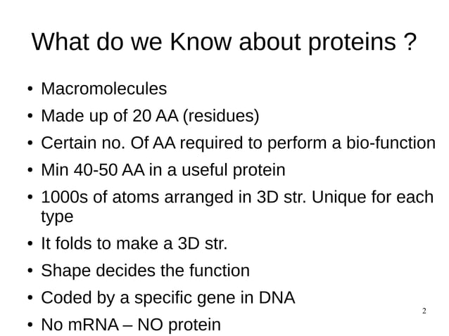 1.protein intro | PPT