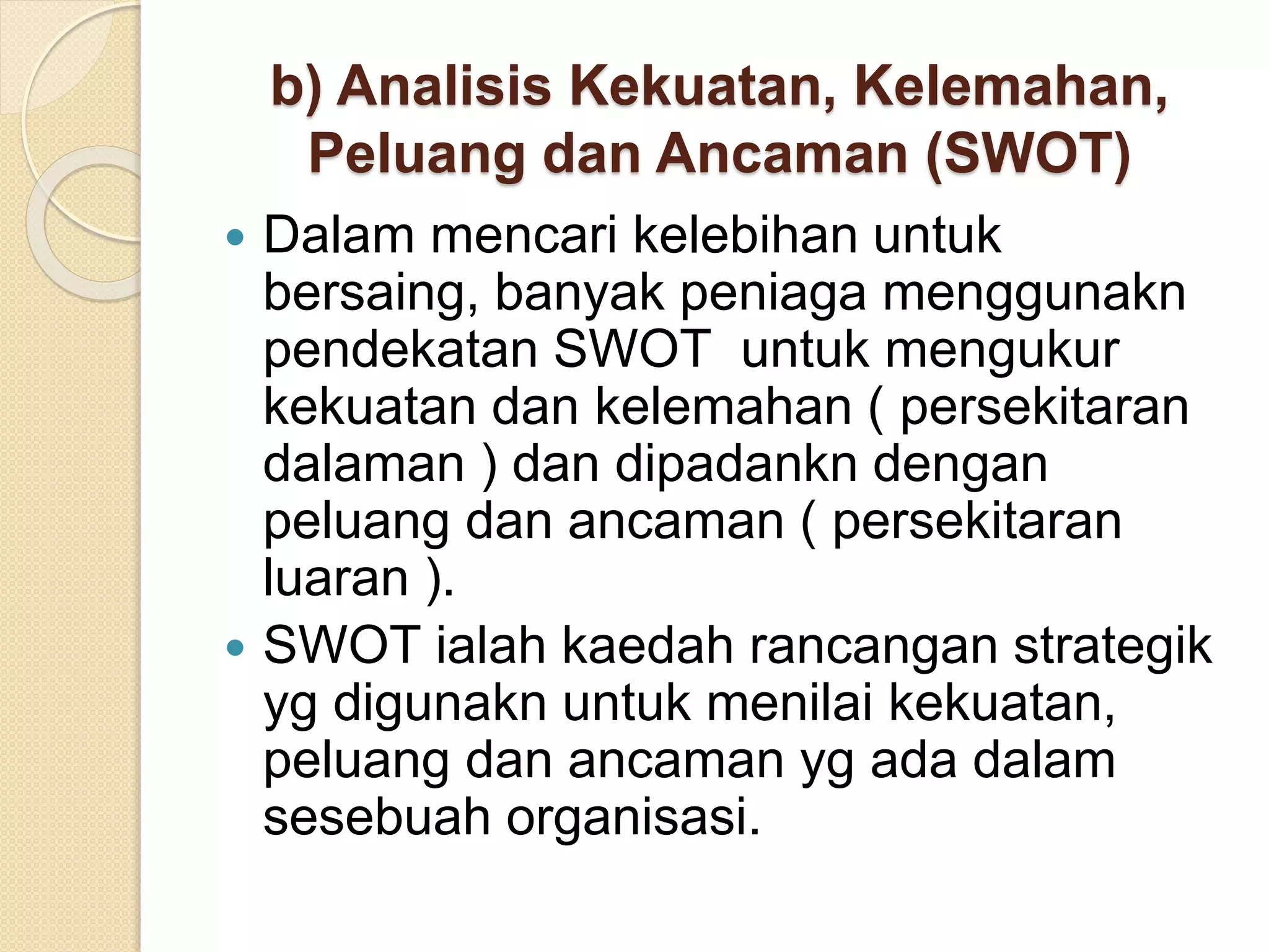 PERANCANGAN STRATEGIK | PPTX