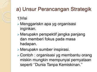 PERANCANGAN STRATEGIK | PPTX