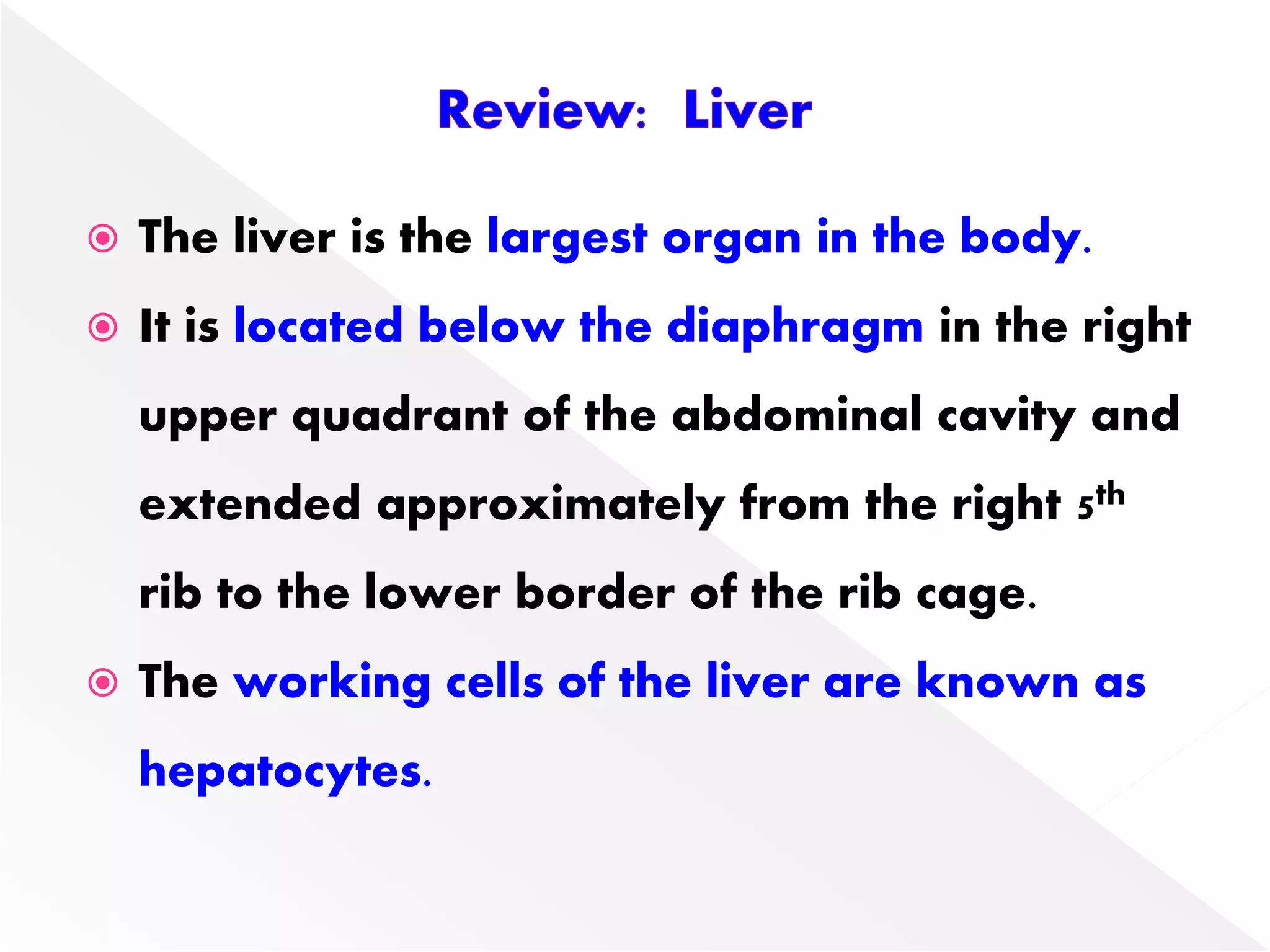 LIVER FUNCTION TESTS (LFT) | PPTX