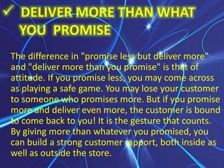 Responsibilities & functions of Retail Store Manager | PPTX