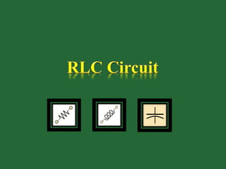 1. rc rl-rlc | PPTX