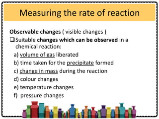 Chapter 1: Rate of Reaction | PDF