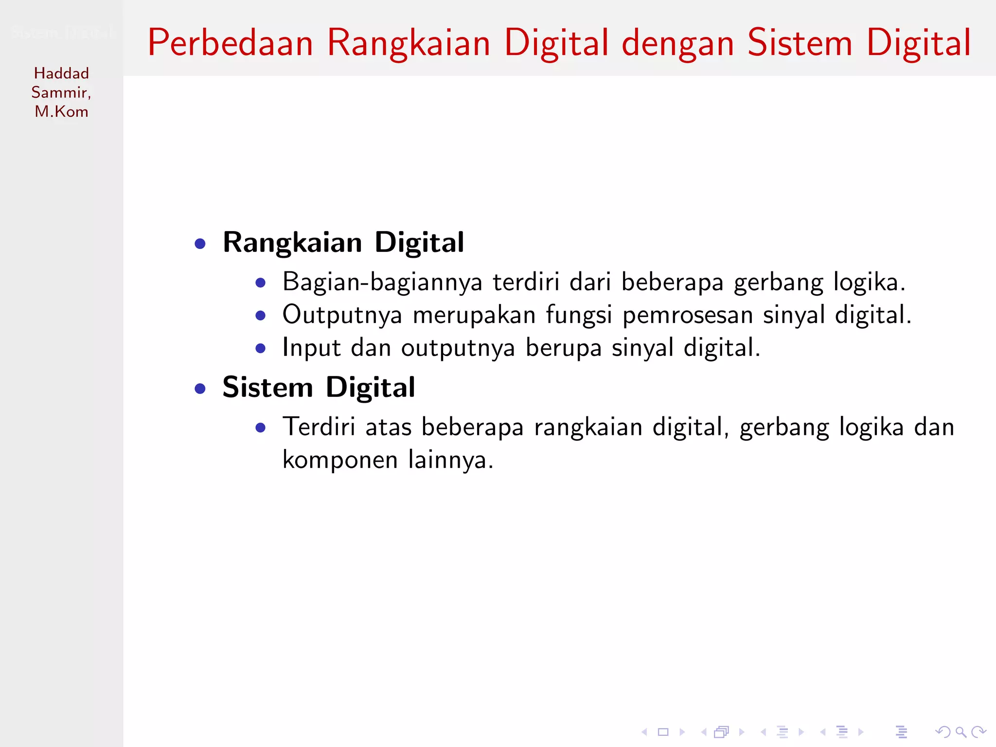 1. Pengantar Sistem Digital | PDF