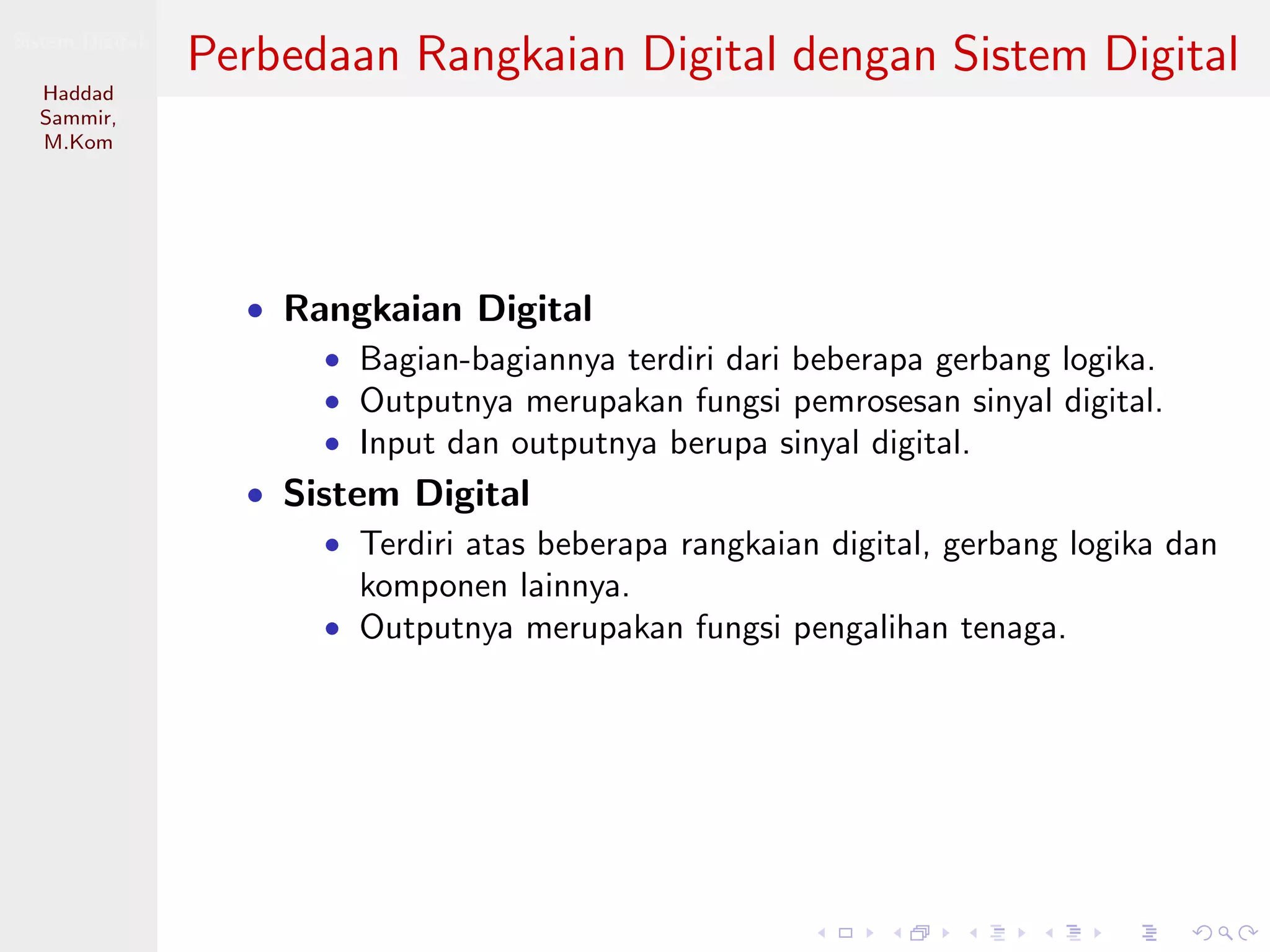 1. Pengantar Sistem Digital | PDF