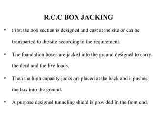 1.1 box jacking | PPT