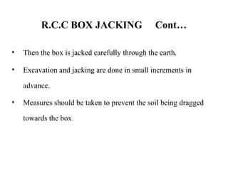 1.1 box jacking | PPT