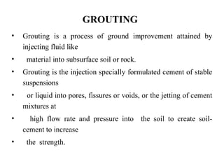 Grouting | PPT