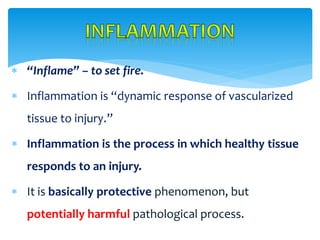 1. inflammation introduction-dr. sinhasan- mdzah | PPTX