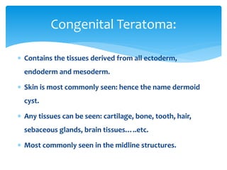 1. pediatric tumors dr. sinhasan, mdzah | PPT