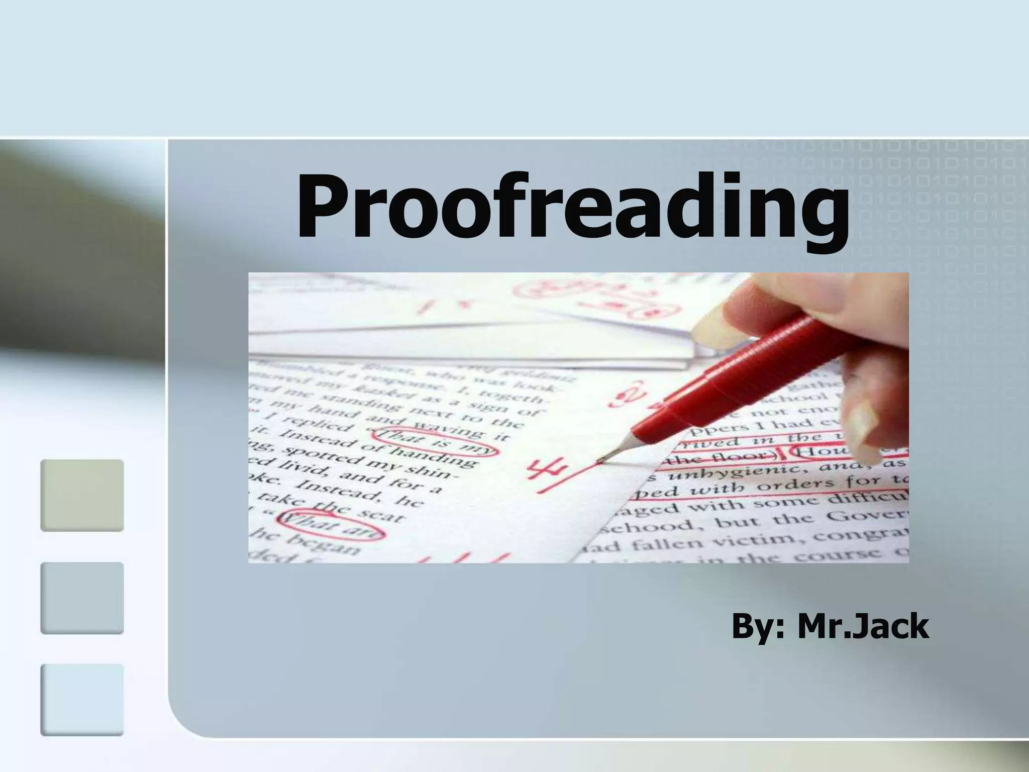 1. unit 5, proofreading | PPTX