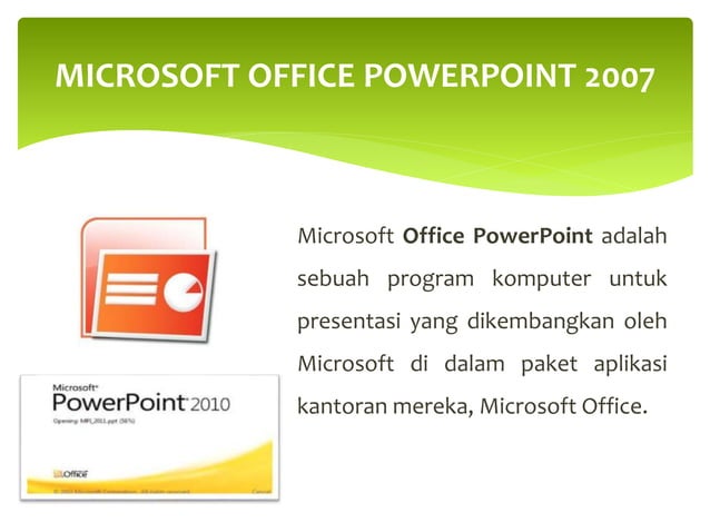 1. pengenalan microsoft power point | PPTX