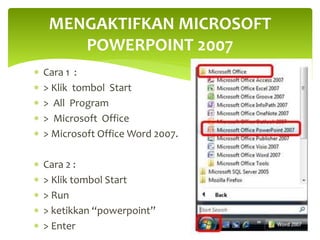 1. pengenalan microsoft power point | PPTX