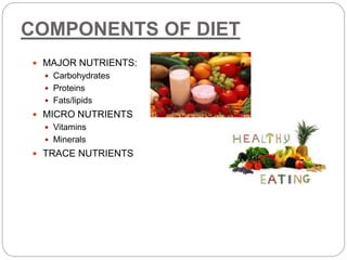 Diet and Nutrition and oral health | PPTX