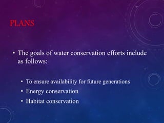 Water Conservation | PPTX