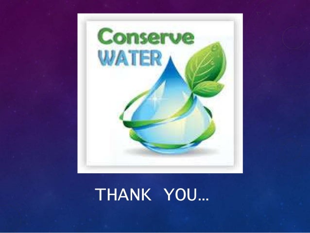 Water Conservation