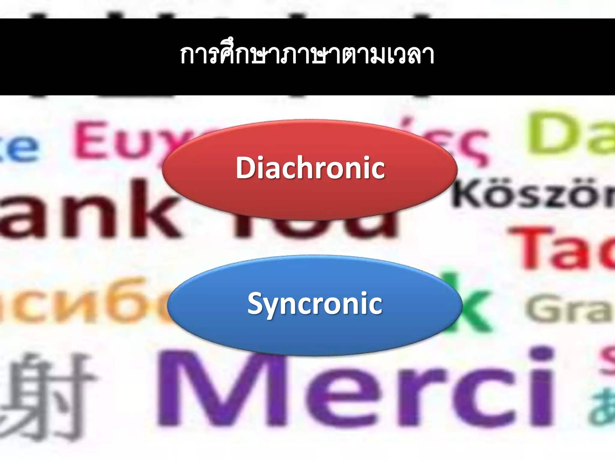 หน่วยที่ 1 การเปลี่ยนแปลงของภาษา | PPTX