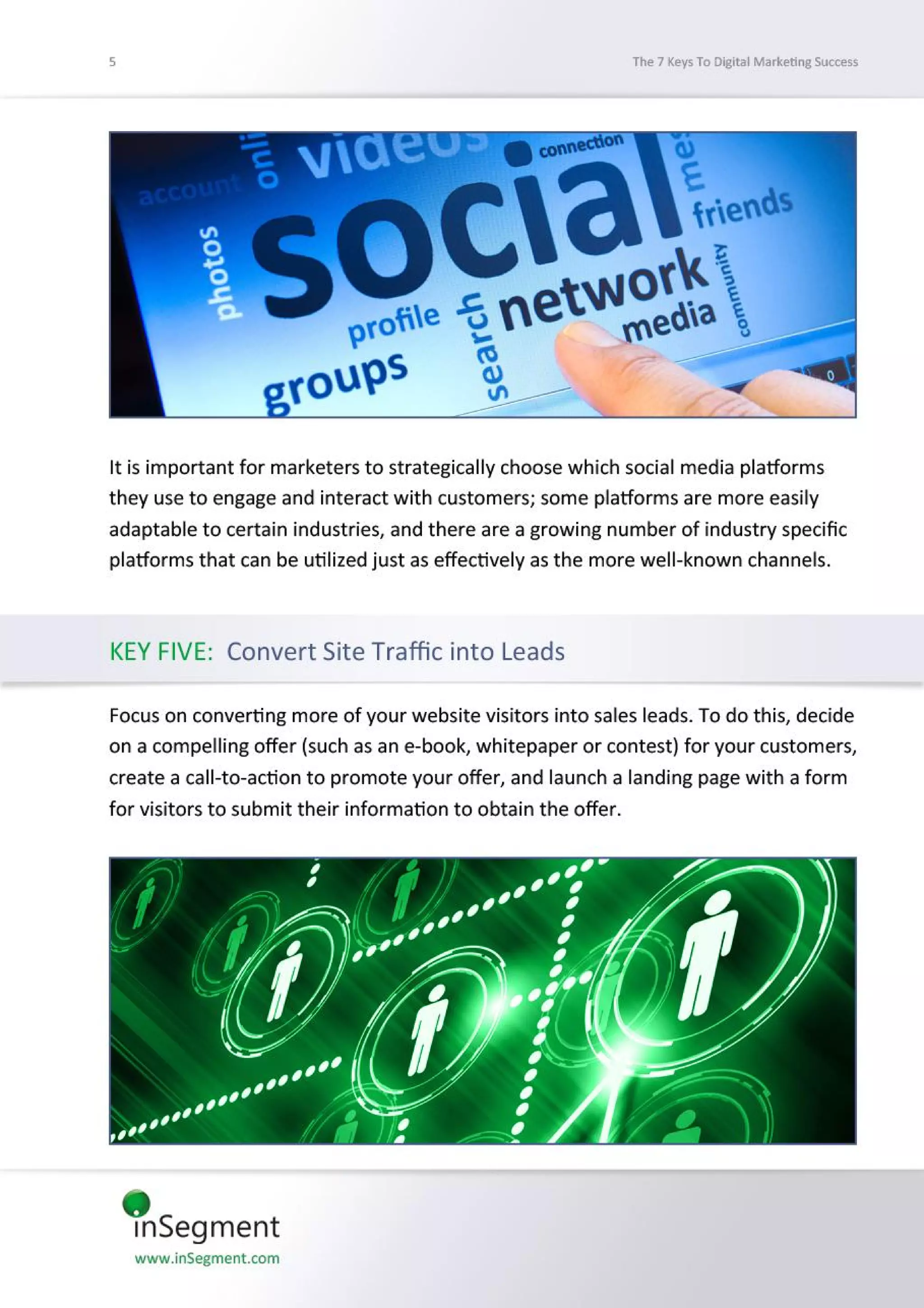 inSegment - The 7 Keys To Digital Marketing Success | PDF