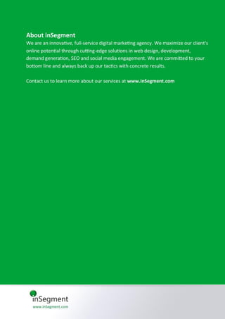 inSegment - The 7 Keys To Digital Marketing Success | PDF