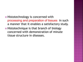 Histotechnique | PPTX