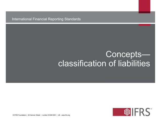 Classification of Liabilities | PPTX | Stocks and Bonds | Personal ...