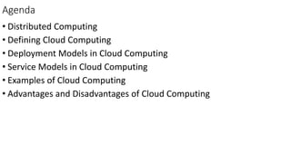 1. introduction to cloud computing | PPTX
