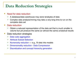 1.7 data reduction | PPT