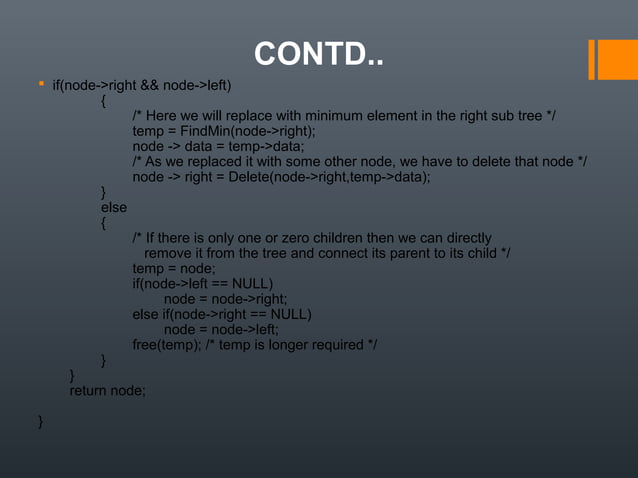 1.1 binary tree | PPT | Programming Languages | Computing