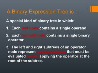 1.4 expression tree | PPT