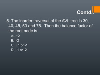 1.7 avl tree | PPT | Programming Languages | Computing