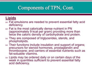 1.What is tpn and who needs it | PPT