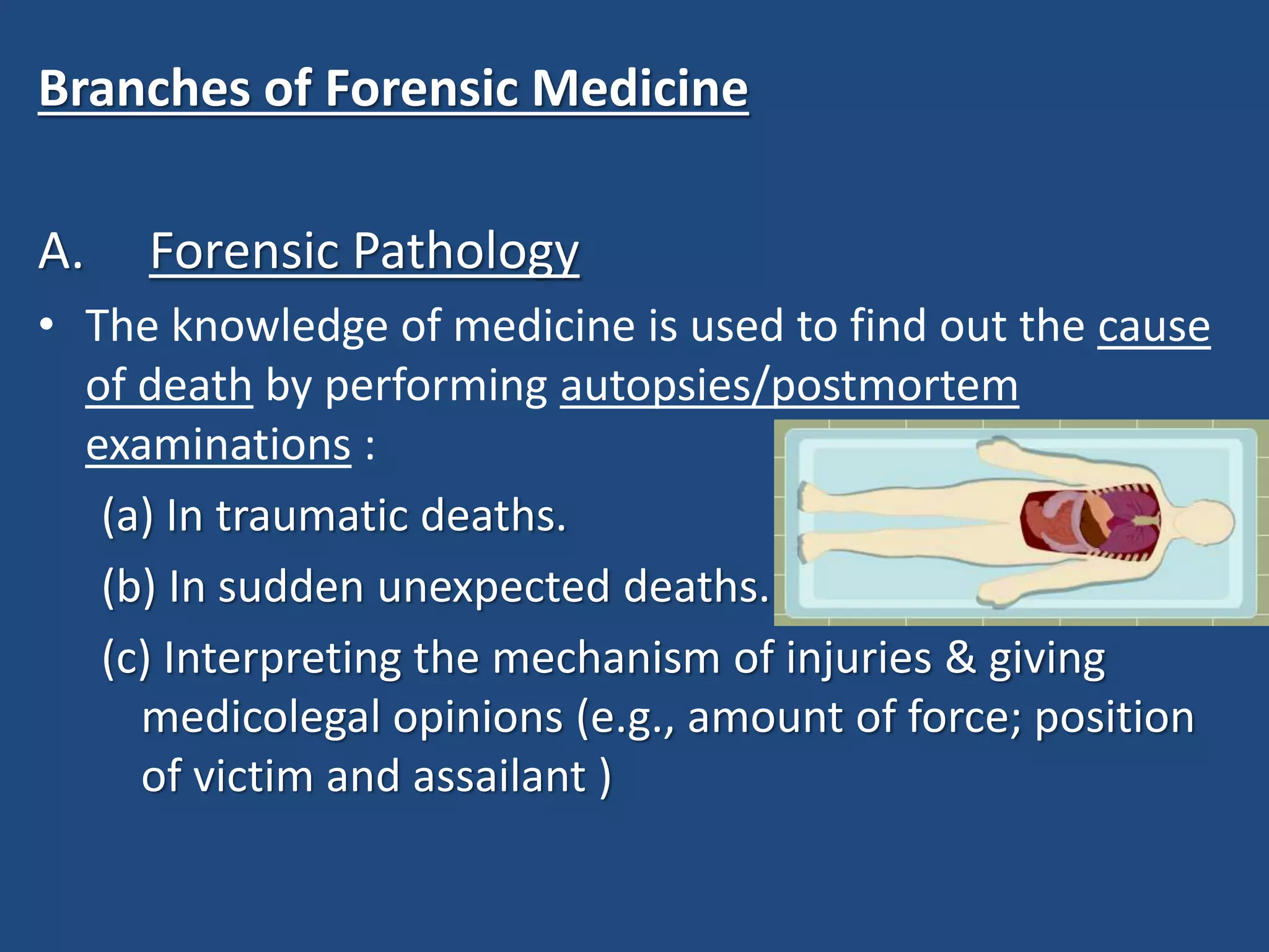1. Introduction to Forensic Medicine | PPSX