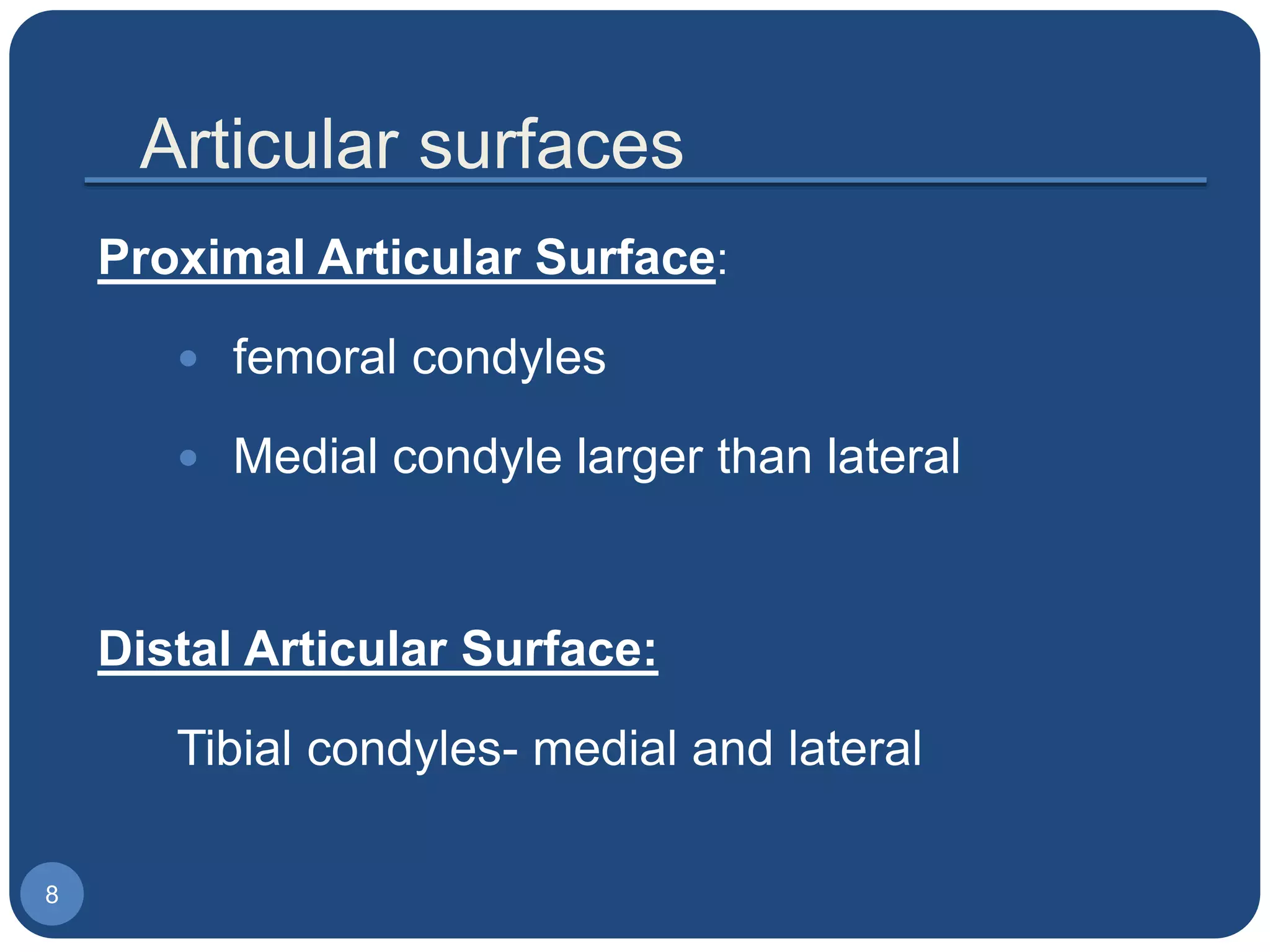 1. biomechanics of the knee joint basics | PPTX
