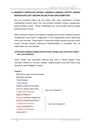 1.0 memahami pengaturcaraan | PDF